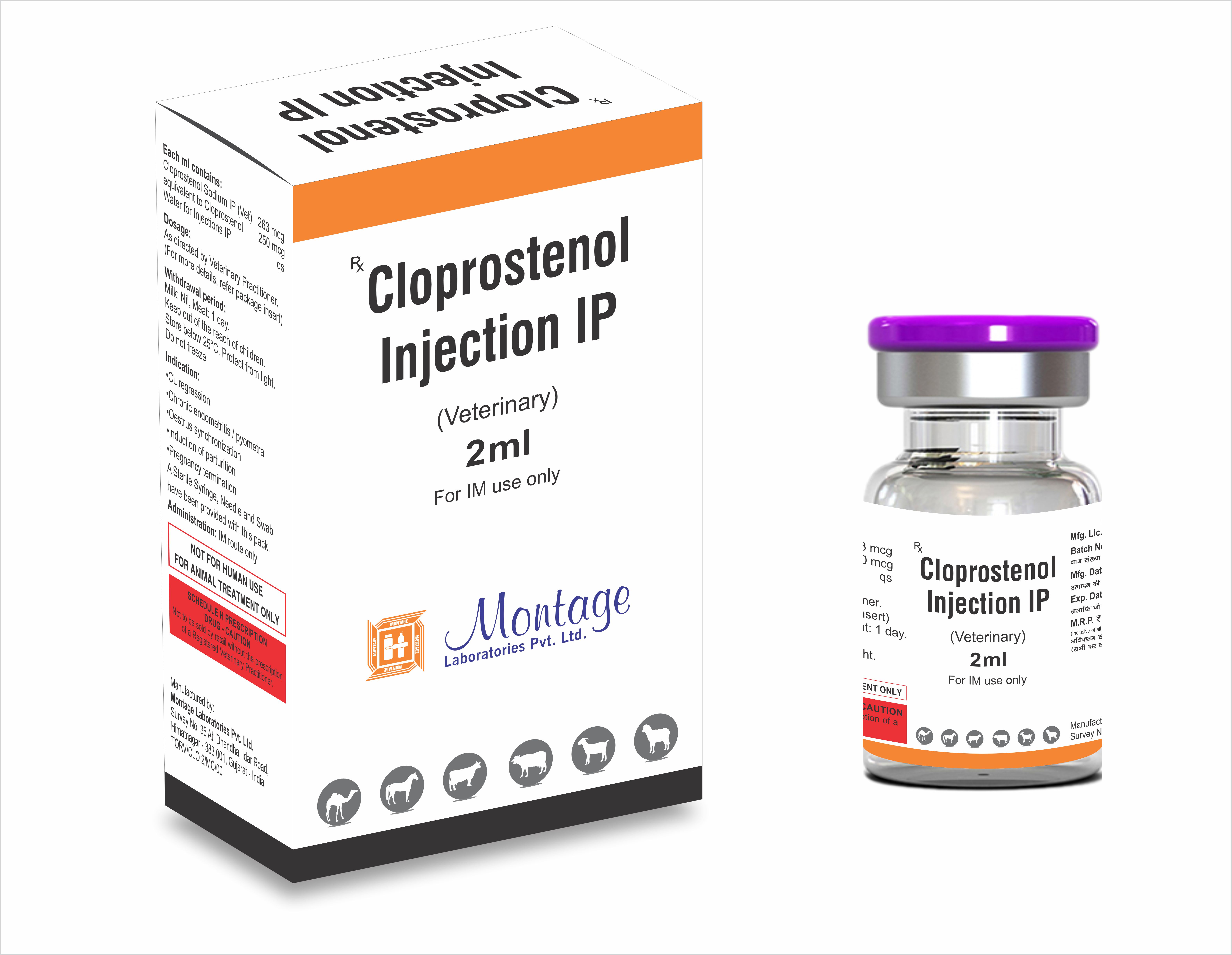 Cloprostenol Injection | Montage Laboratories Private Limited | CPHI Online