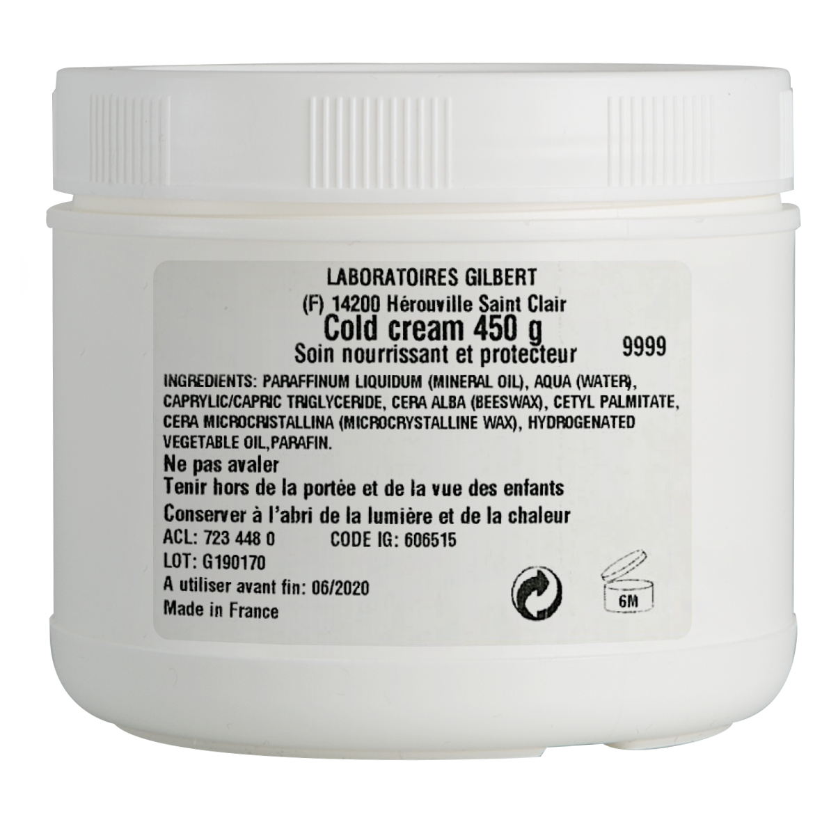 Cold cream | Laboratoires Gilbert | CPHI Online