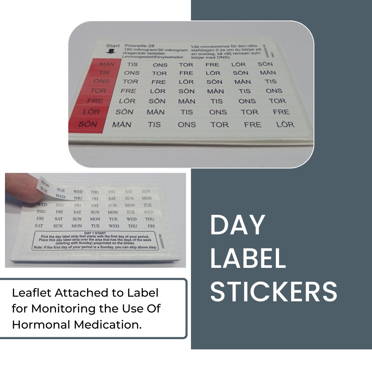 Day Label Stickers | Printmann Offset Pvt Ltd | CPHI Online
