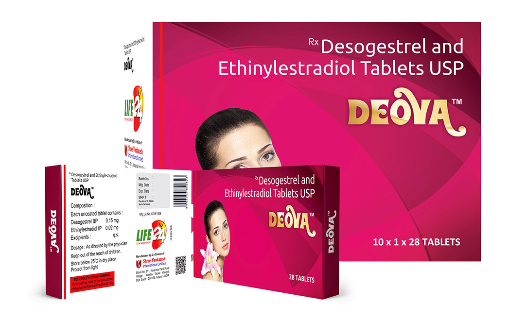 Desogestrel 0.15 mg and Ethinylestradiol 0.02 mg Tablets | CPHI Online
