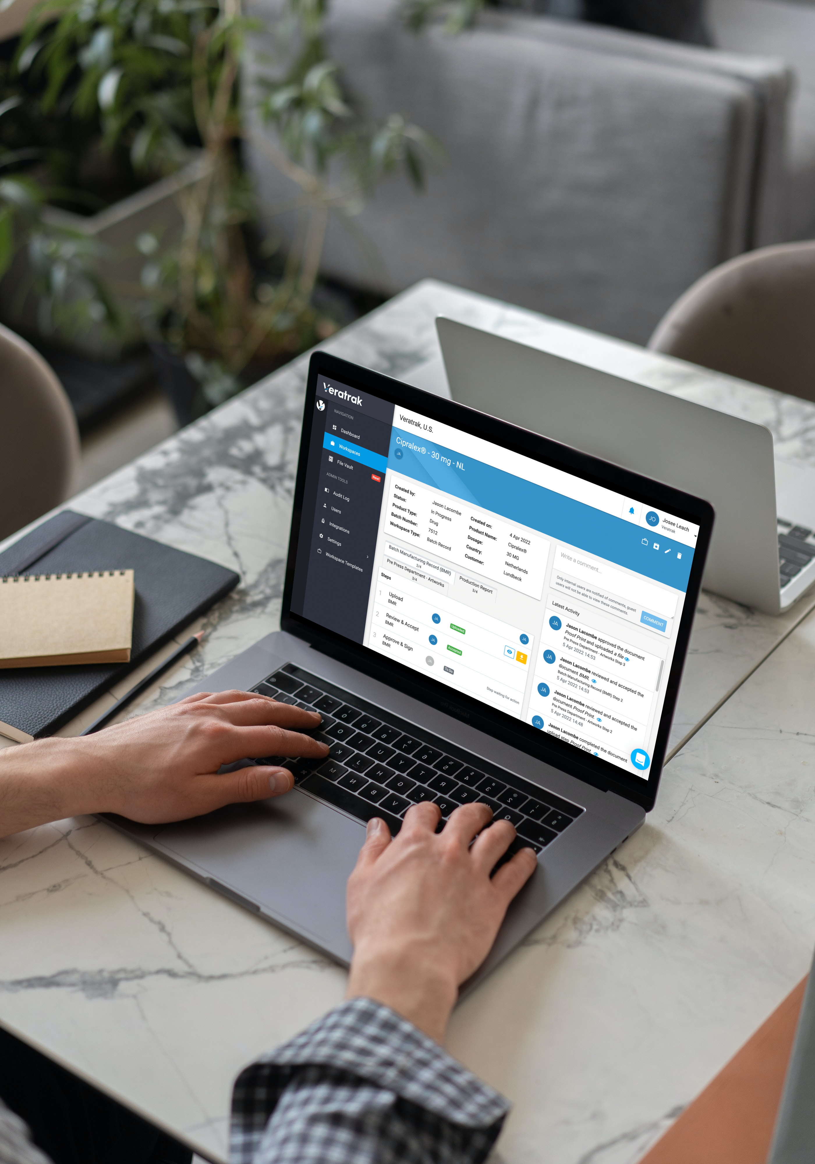 Document Collaboration Software | Veratrak | CPHI Online