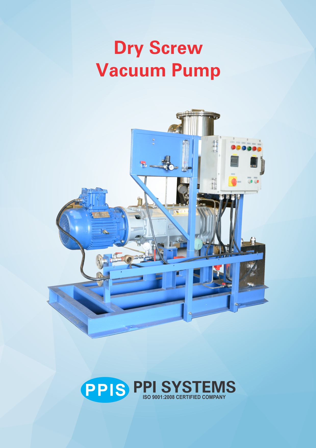 DRY SCREW VACUUM PUMP | PPI Pumps Pvt. Ltd. | CPHI Online