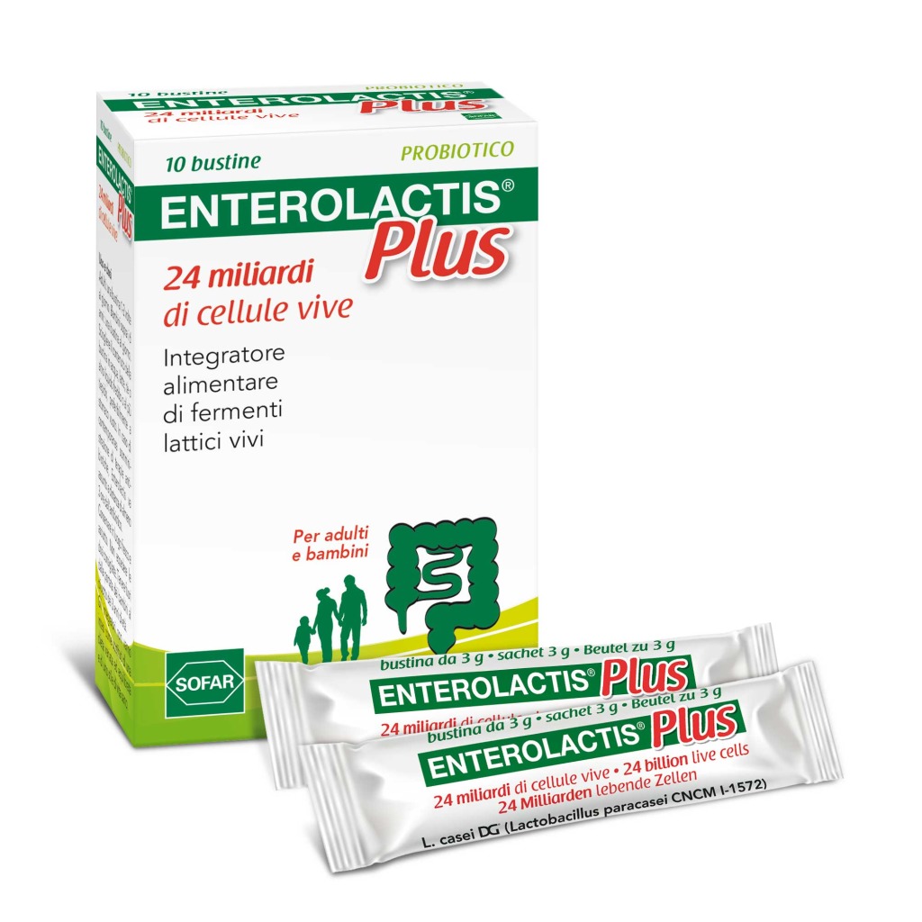 Enterolactis plus 10 sachets | Sofar Spa | CPHI Online
