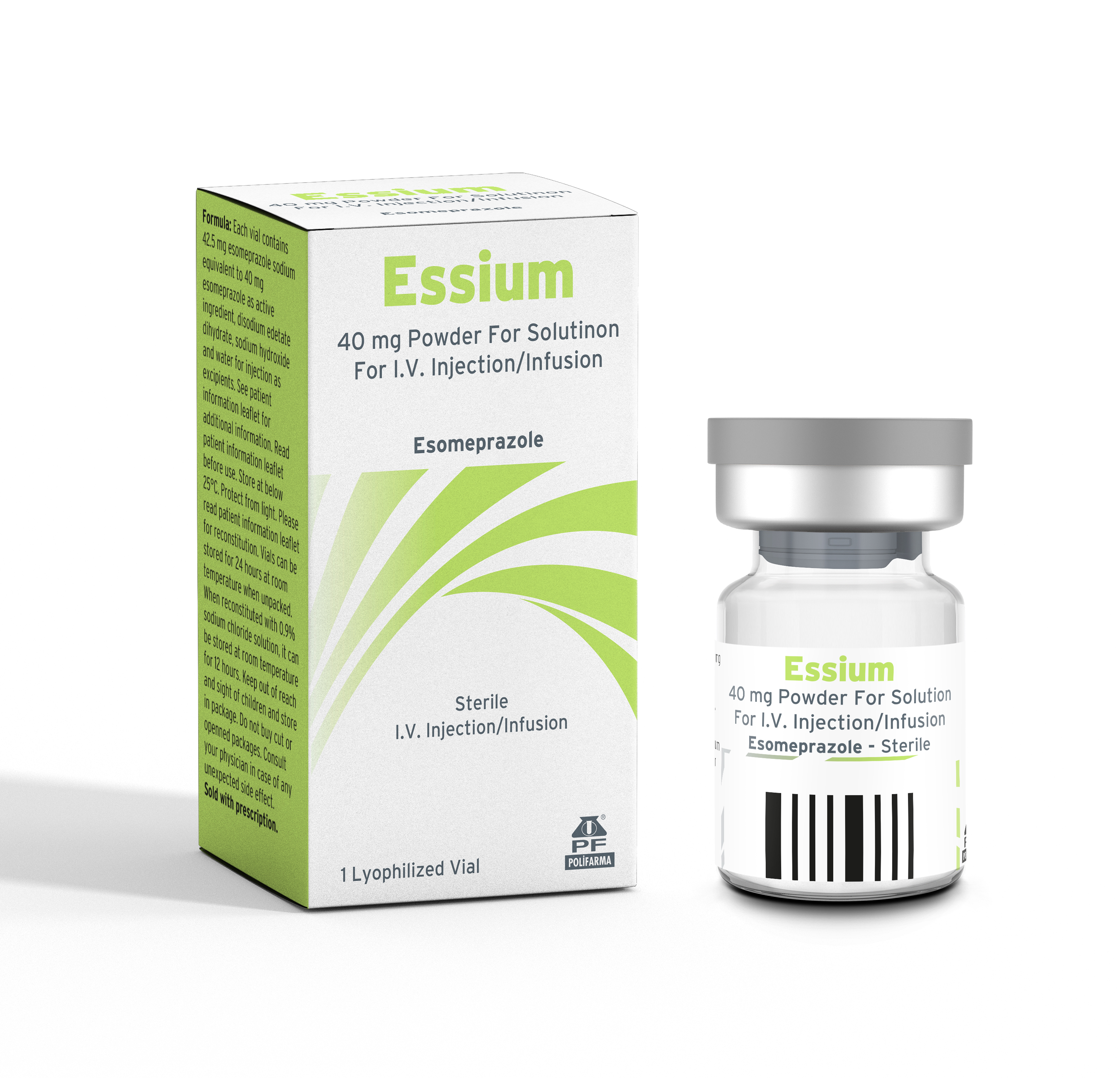 ESSİUM 40 MG POWDER FOR SOLUTION FOR I.V. INJECTION/INFUSION | CPHI Online