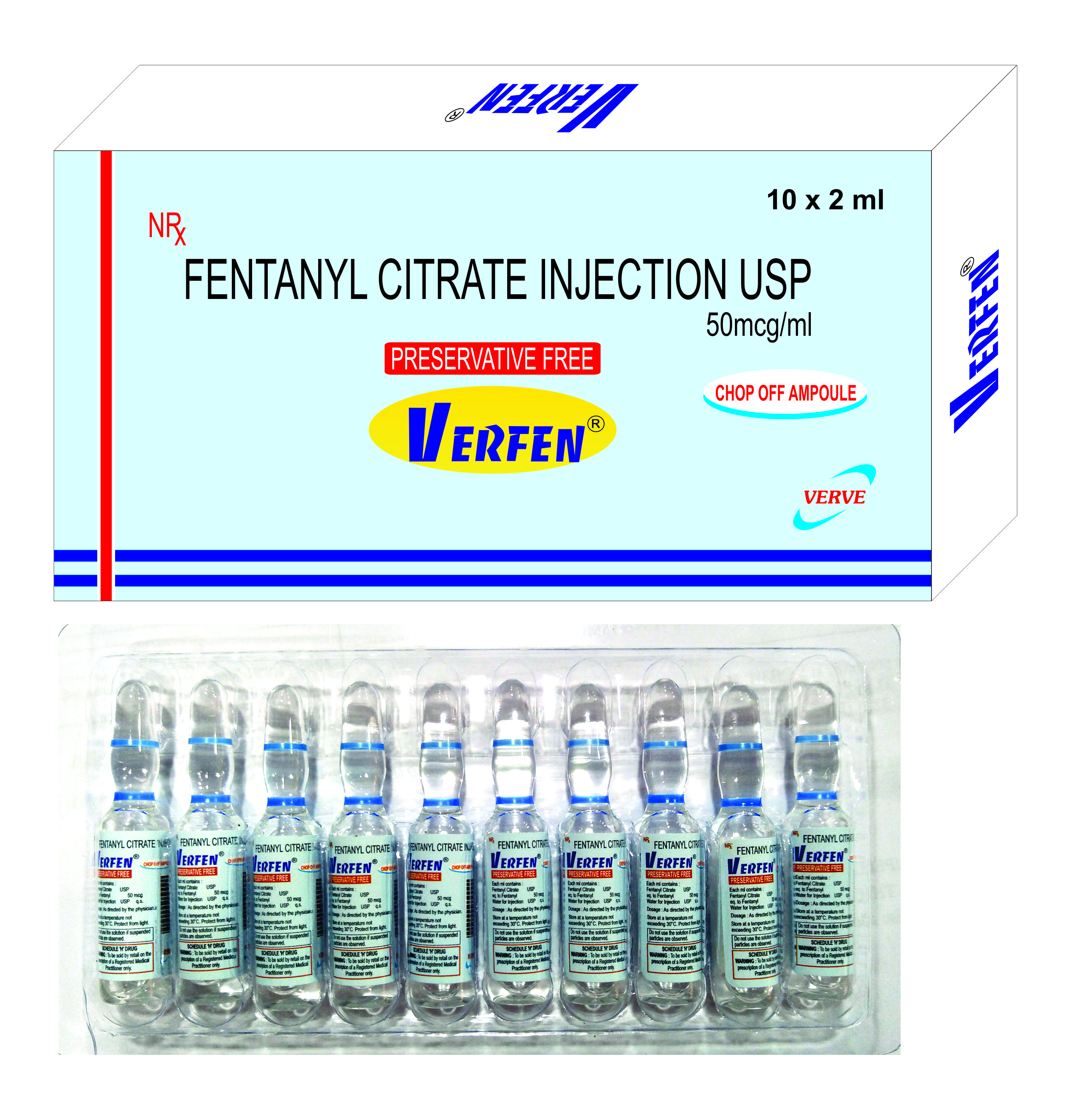 Fentanyl Citrate Injection USP 50mcg/ml, 2ml | CPHI Online