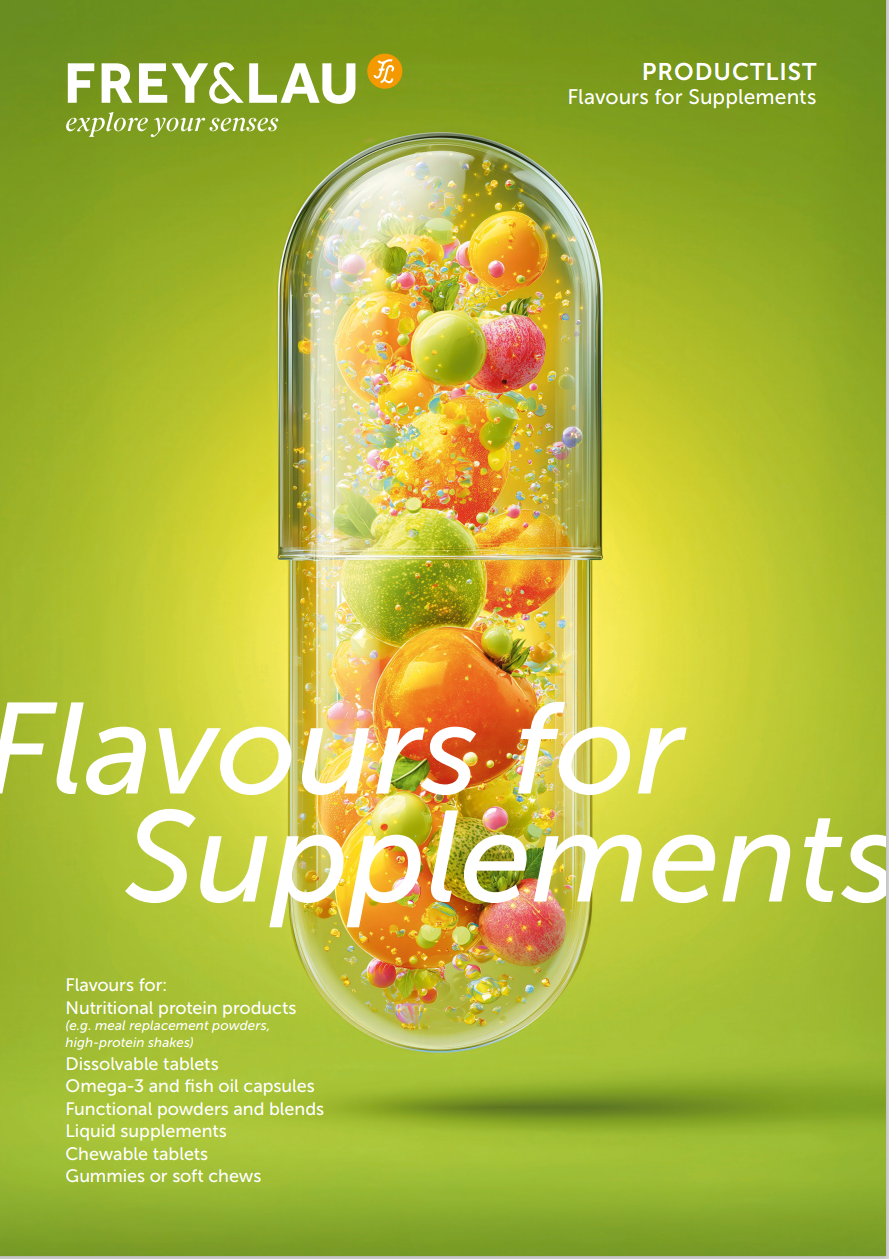 Flavours for Supplements | FREY + LAU | CPHI Online