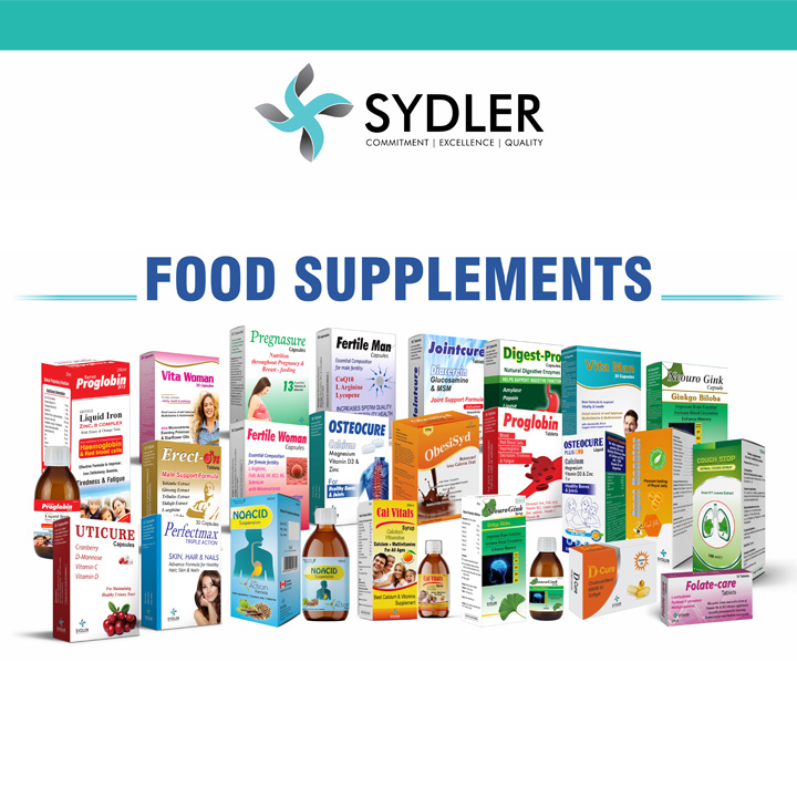 Food Supplements | Sydler Remedies Pvt Ltd | CPHI Online