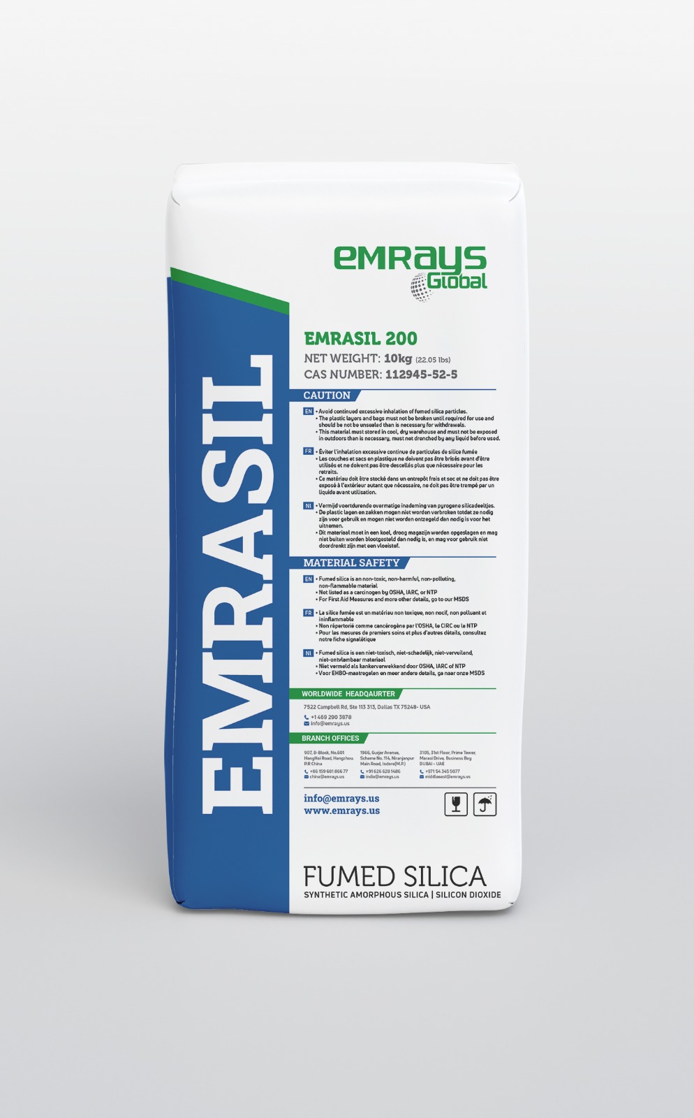 Fumed Silica | Emrays International General Trading Co | CPHI Online