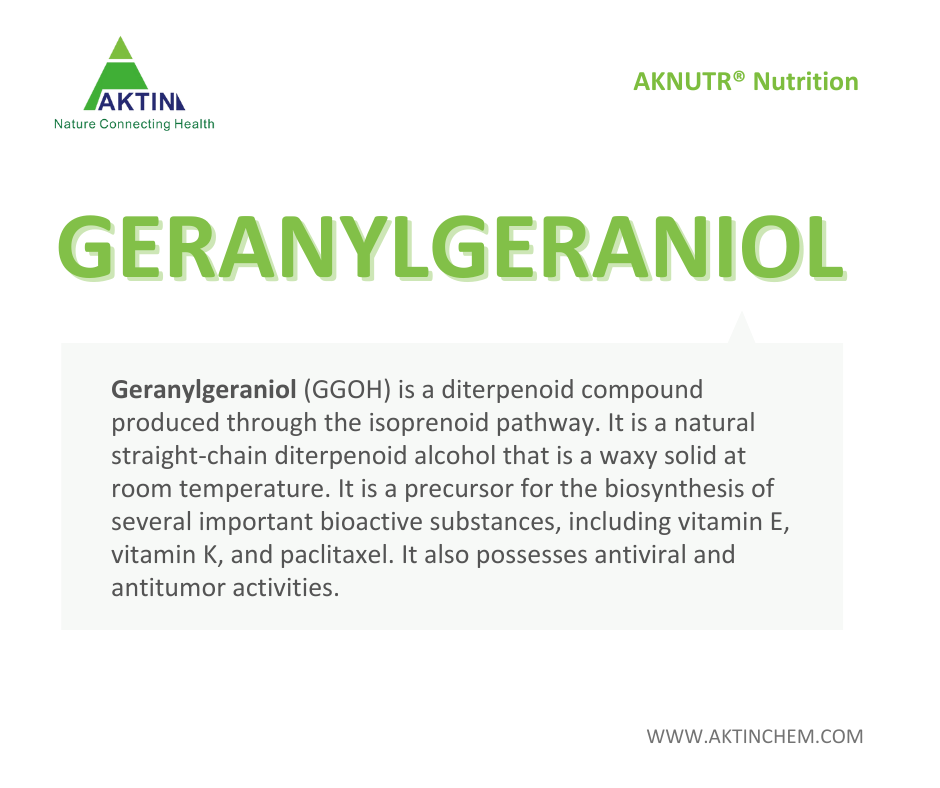 Geranylgeraniol(GGOH) | Aktin Chemicals, Inc | CPHI Online