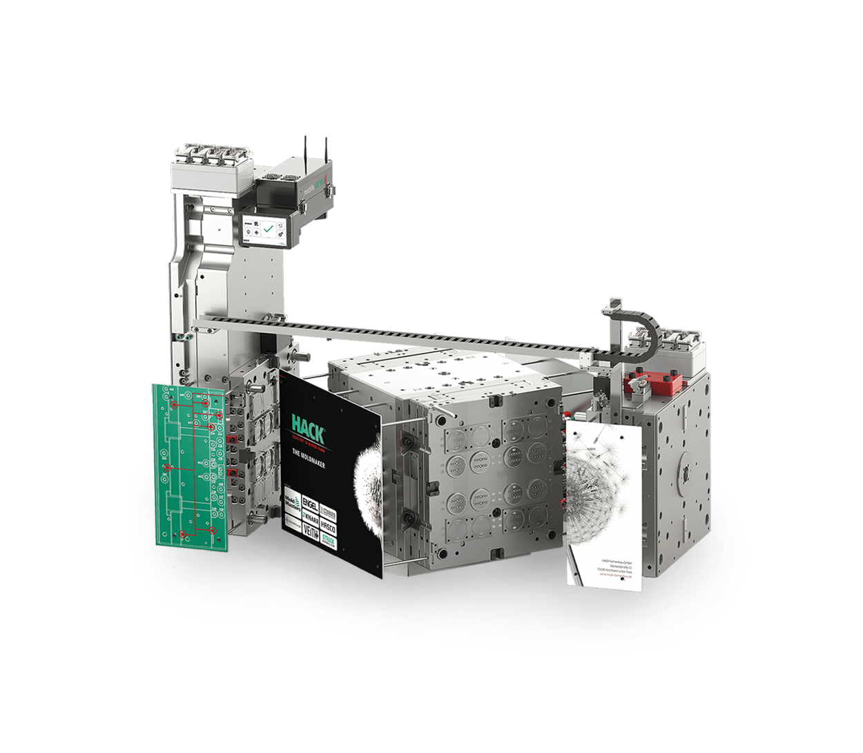 HACK 2K Cube Mold | moldlife® sense by HACK Digital Solutions | CPHI Online