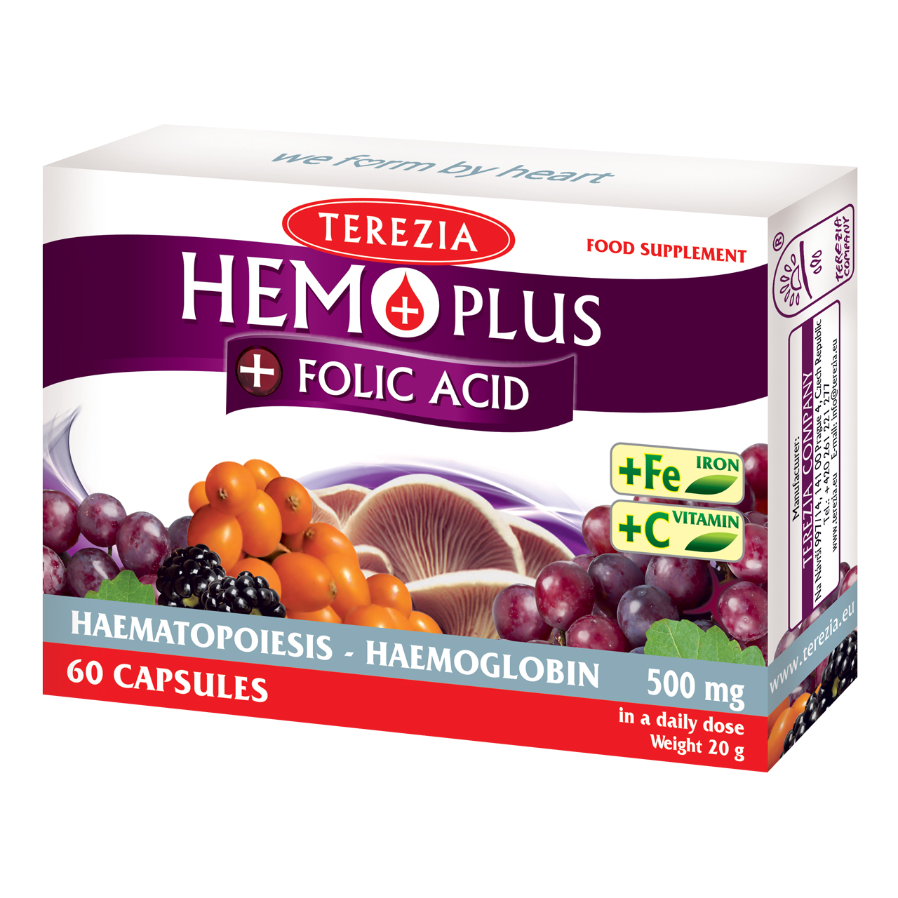 Hemo Plus + Folic Acid | TEREZIA COMPANY s.r.o. | CPHI Online