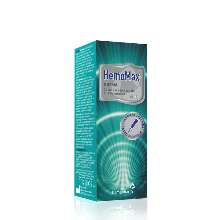 HemoMax cream | Hamapharm D.o.o. | CPHI Online