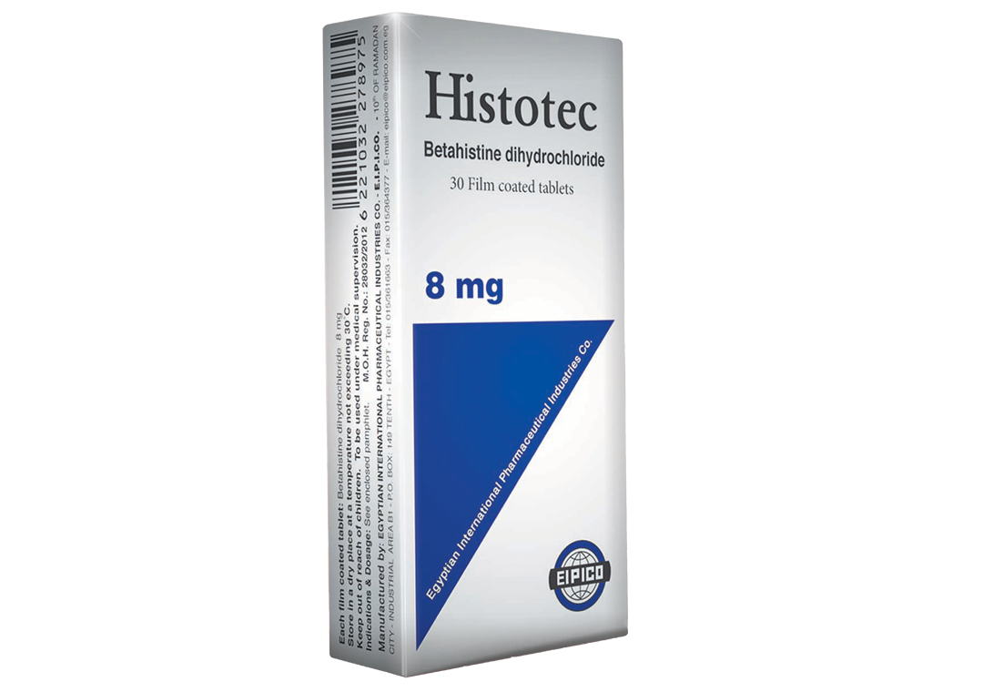 Histotec ® ( betahistine) | EIPICO | CPHI Online