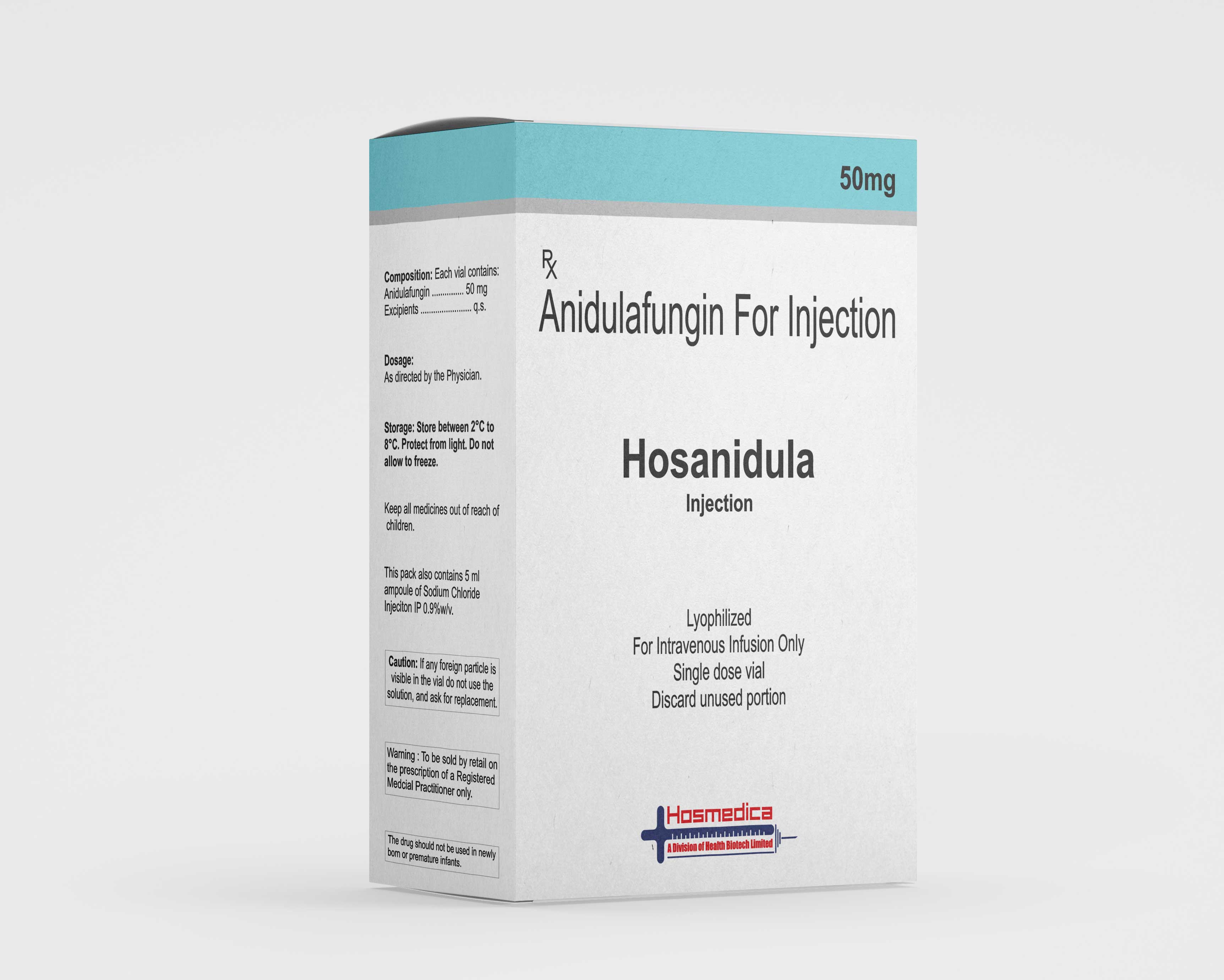 HOSANIDULA - ANIDULAFUNGIN FOR INJECTION 50MG | CPHI Online