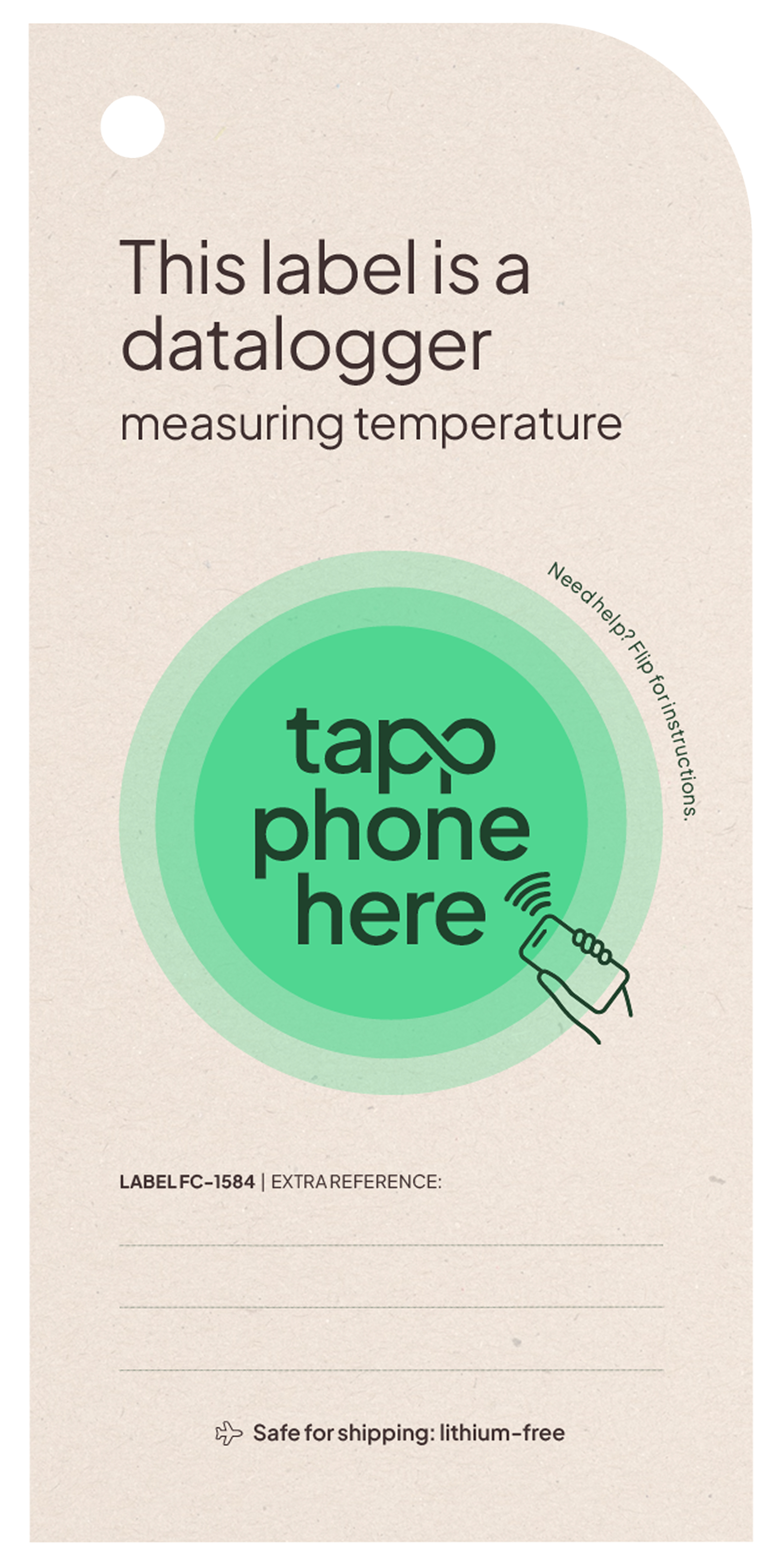 Humidity label | Tapp | CPHI Online
