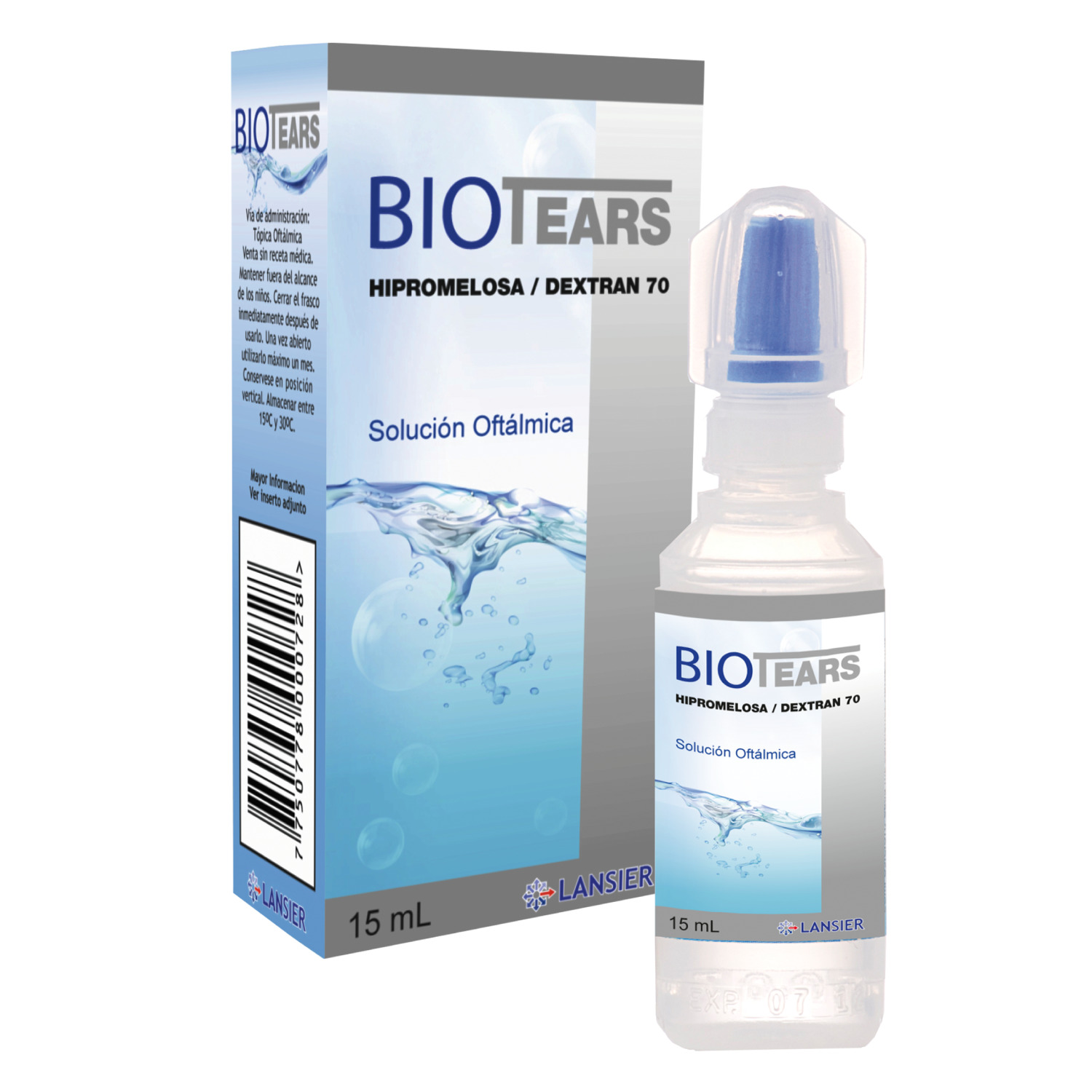 Hypromellose 0.3%+ Dextran 70 0.1% Ophthalmic Solution x 15mL | CPHI Online