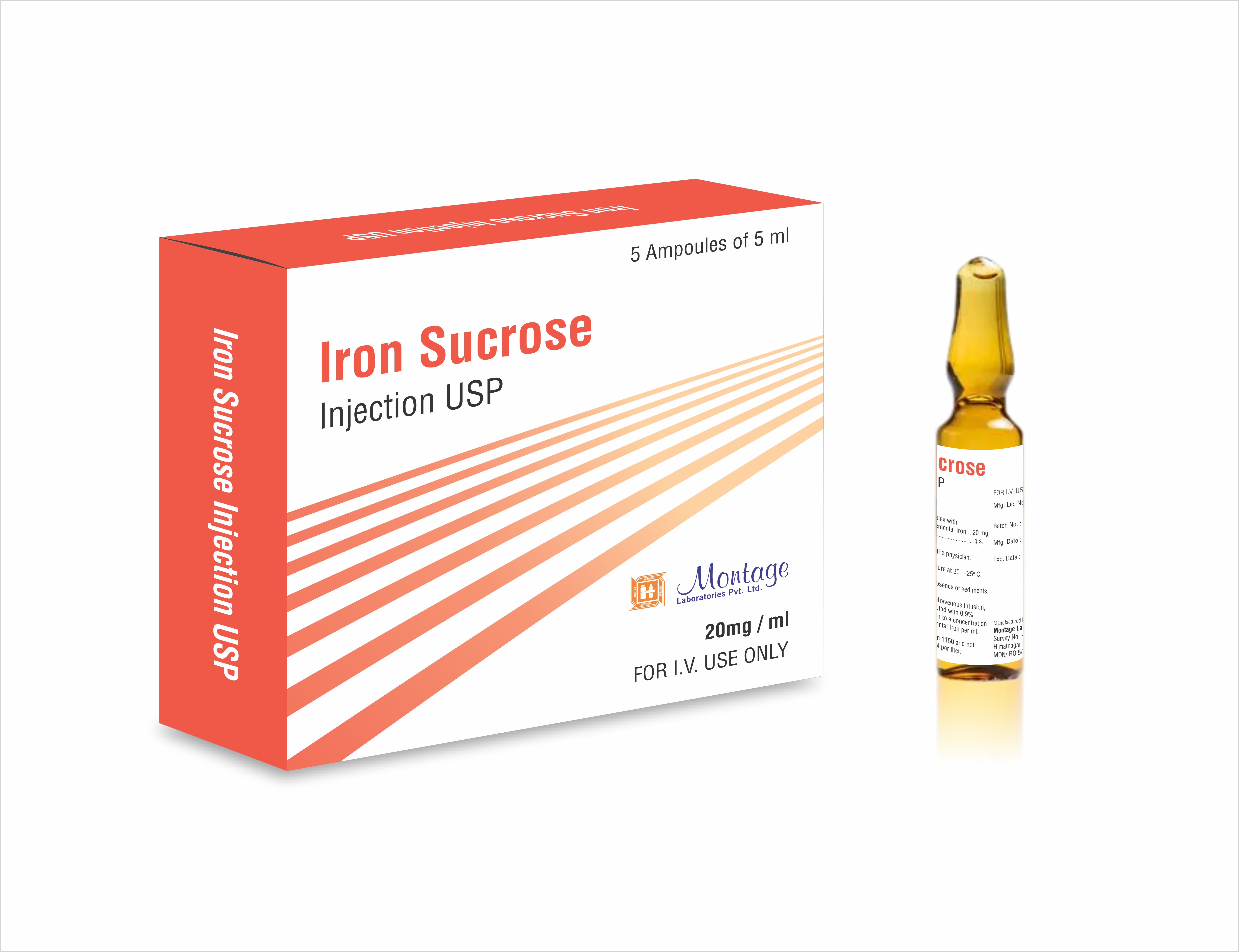 Iron Sucrose Injection | Montage Laboratories Private Limited | CPHI Online