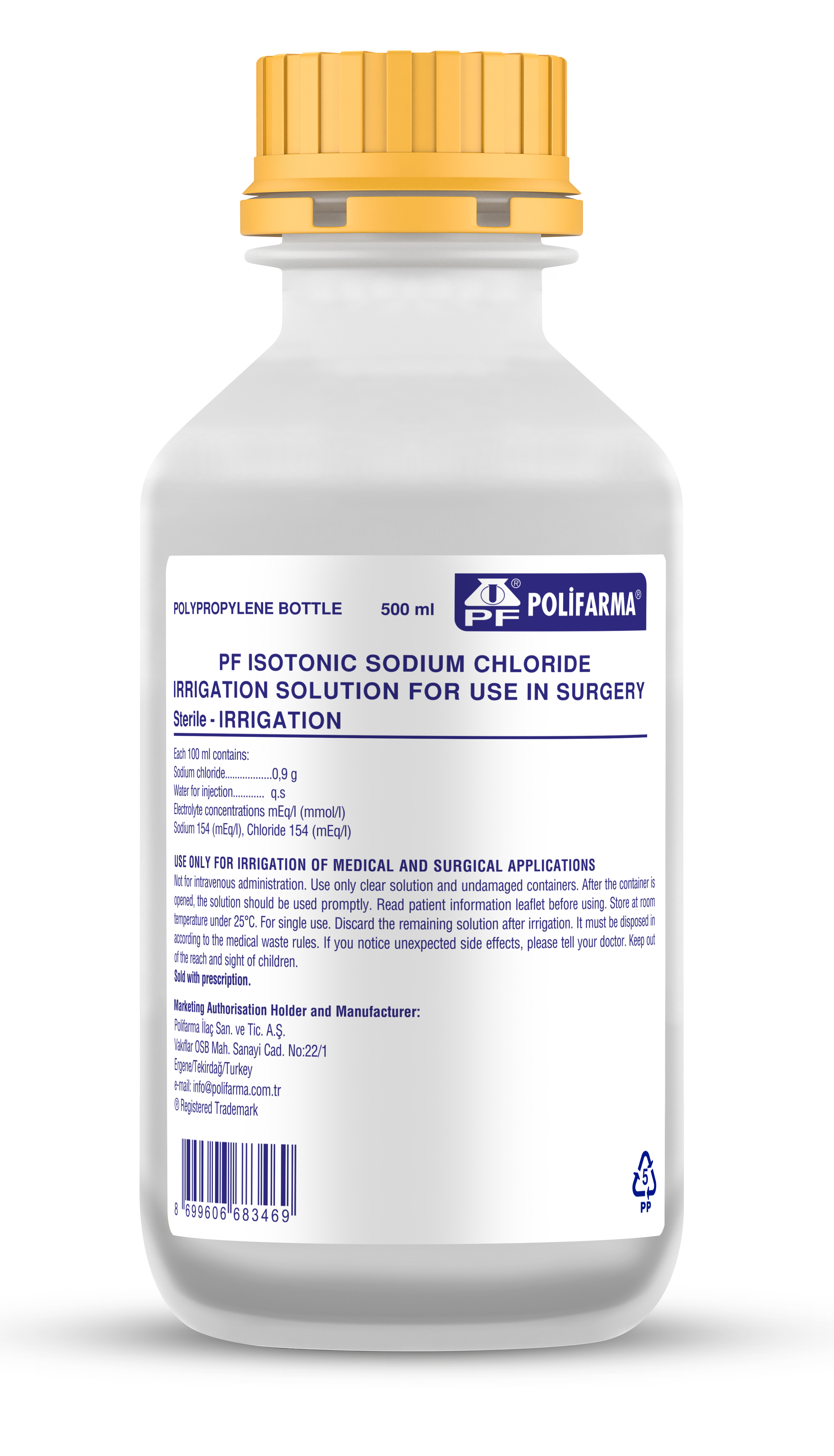 IRRIGATION SOLUTION FOR PF ISOTONIC SODIUM CHLORIDE SURGERY USE | CPHI ...