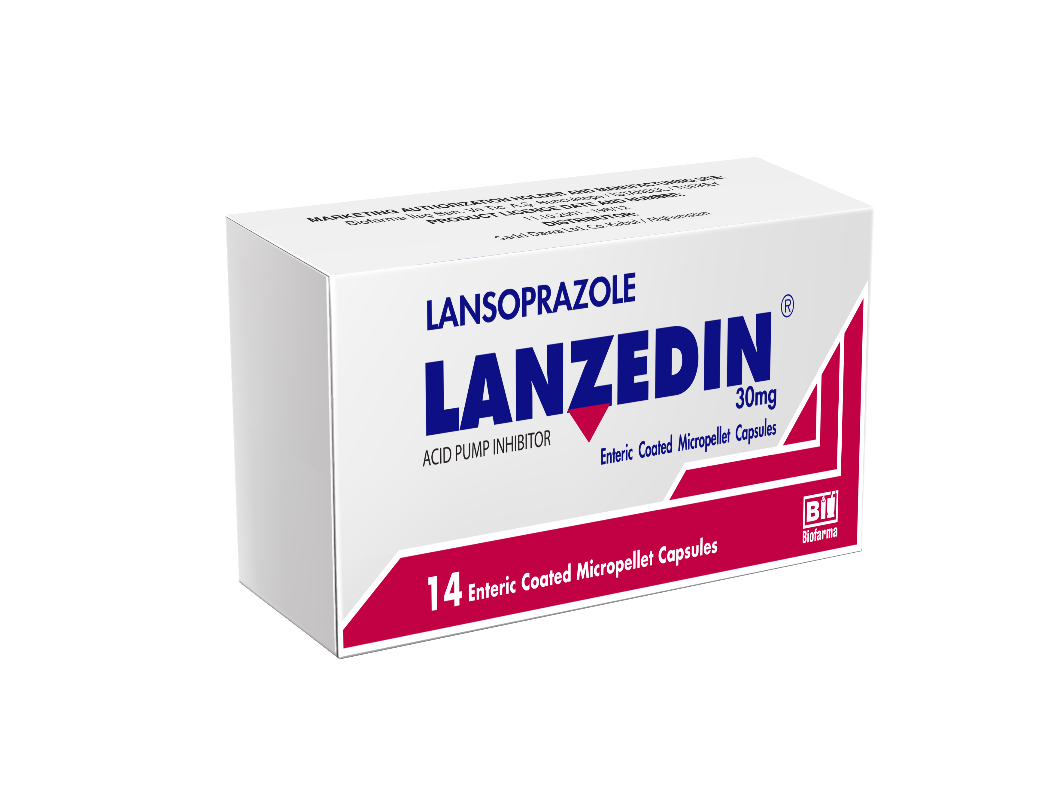 Lanzedin (Lansoprazole) | BIOFARMA ILAC SAN. VE TIC A.S. | CPHI Online