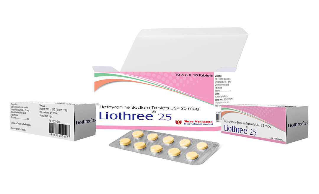Liothyronine Sodium Tablets USP 25 Mcg-LIOTHREE 25 | CPHI Online