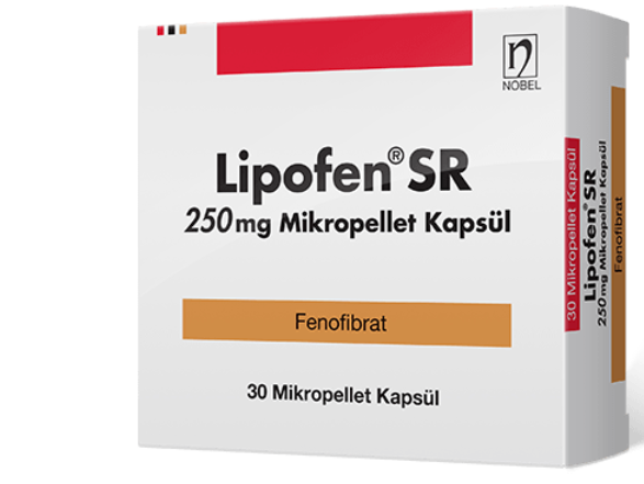 Lipofen (Fenofibrate) 250 mg SR Micropellete Kapsul | CPHI Online
