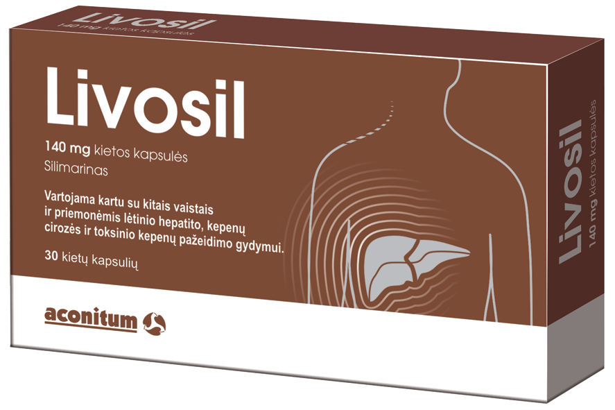 Livosil 22,5 mg/140 Mg Hard Capsules | Aconitum JSC | CPHI Online