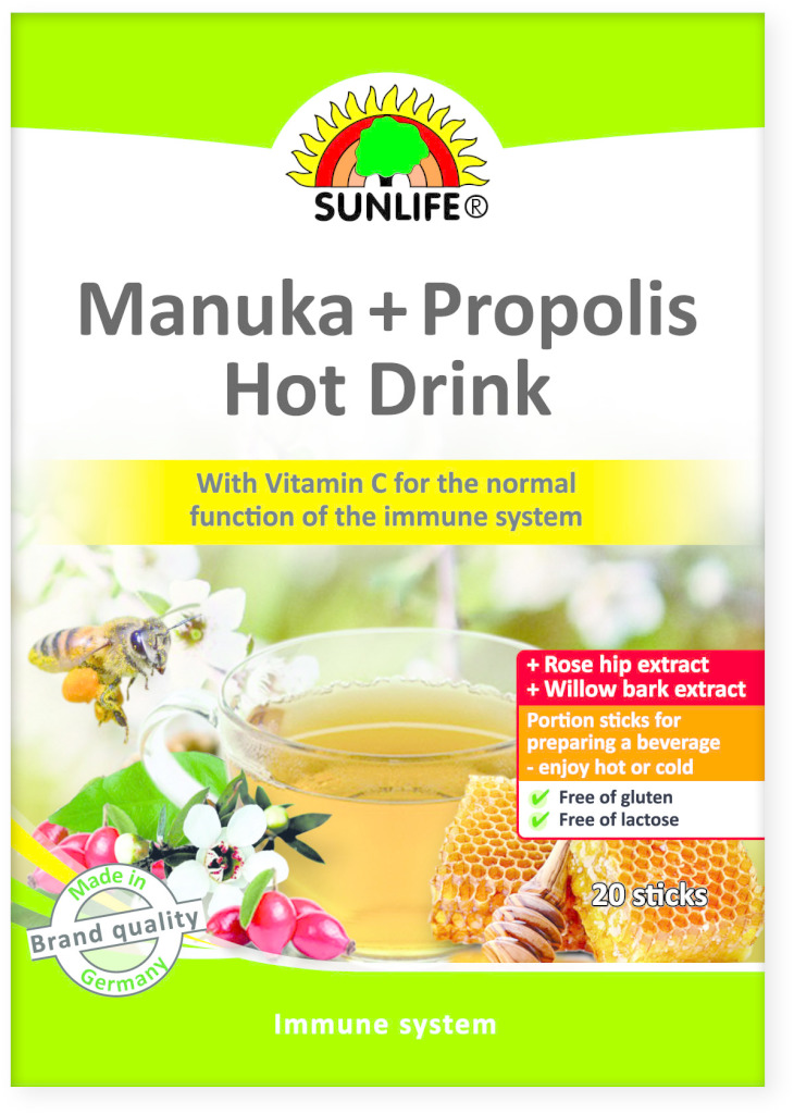 Manuka + Propolis Hot Drink | Sunlife GmbH | CPHI Online