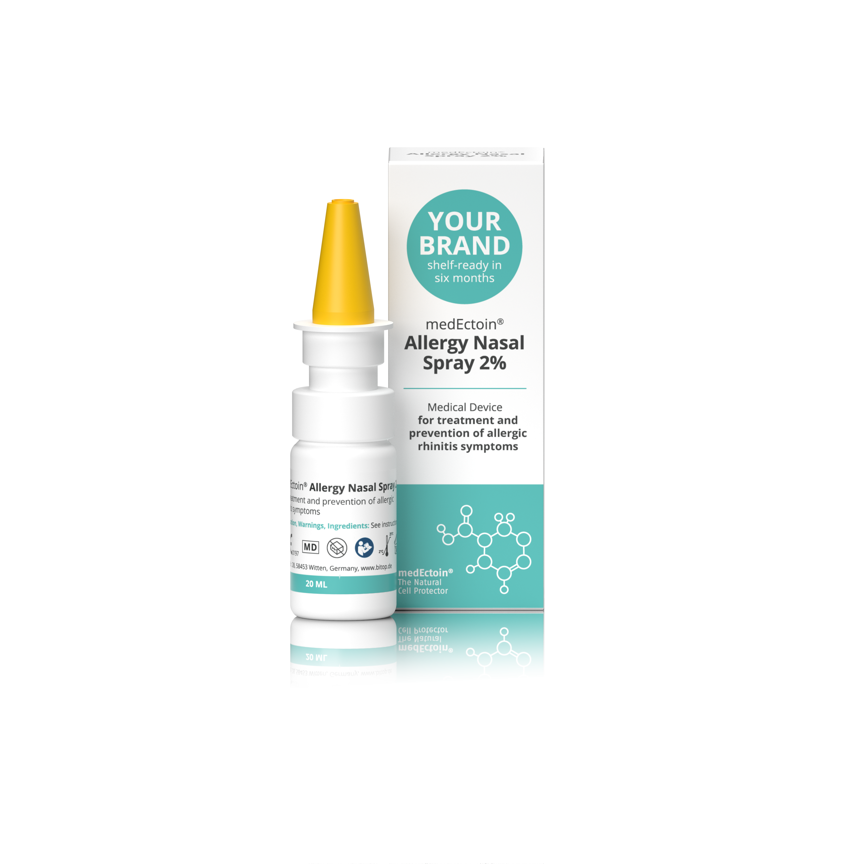 medEctoin Allergy Nasal Spray | Bitop AG | CPHI Online