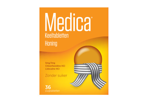 Medica ® Throat Tablets Honey | Qualiphar-Gifrer | CPHI Online