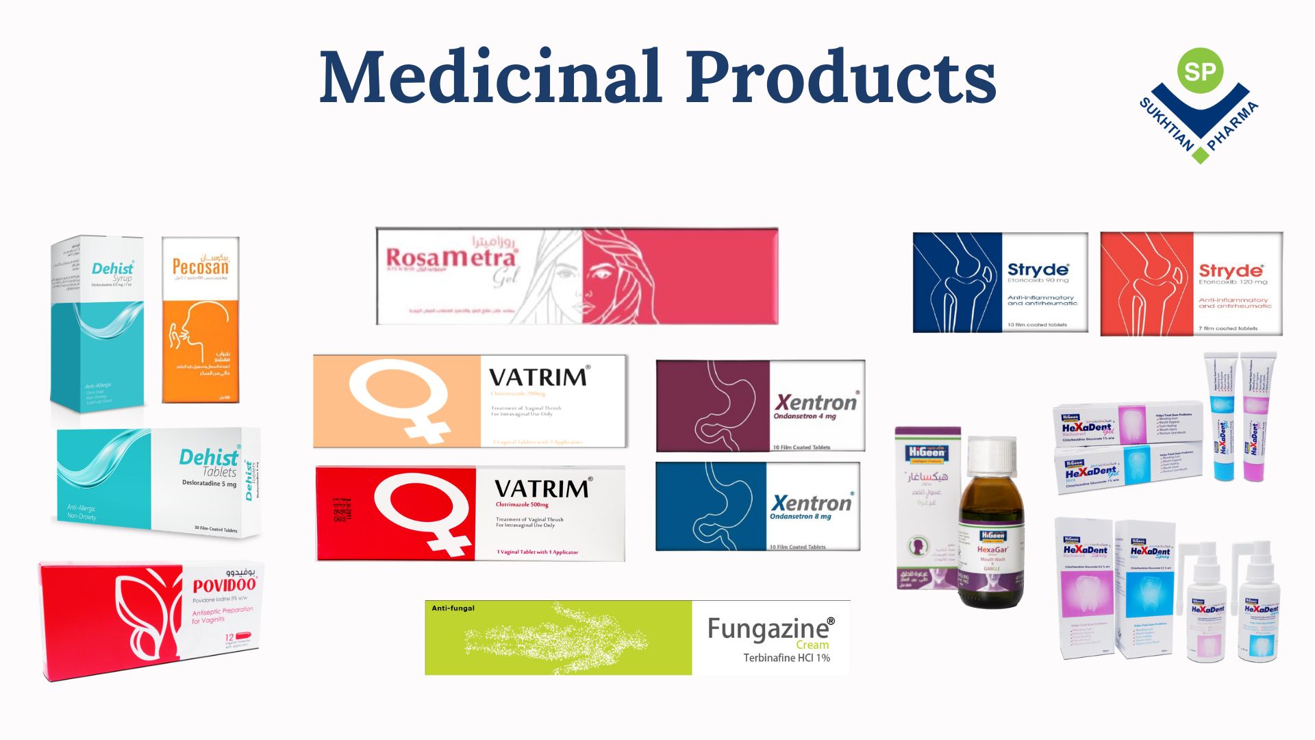 Medicinal Products | Sukhtian Pharmaceutical Manufacturing | CPHI Online