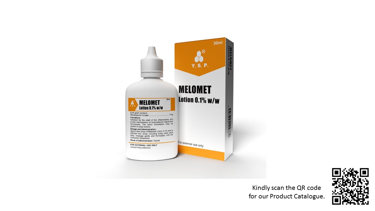 Melomet lotion 0.1% w/w | Y.S.P. INDUSTRIES (M) SDN BHD | CPHI Online