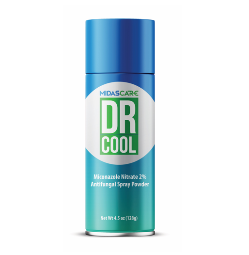 Midas Care’s Dr. Cool Miconazole powder spray | CPHI Online