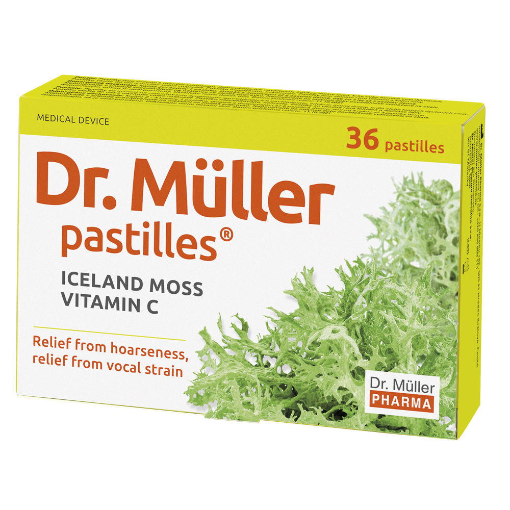 Müller Pastilles with Iceland Moss and Vit. C | CPHI Online