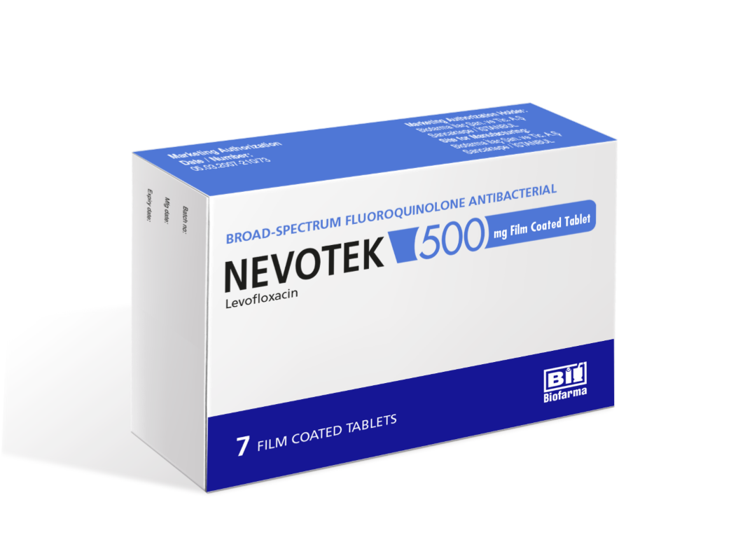 Nevotek (Levofloxacin) | BIOFARMA ILAC SAN. VE TIC A.S. | CPHI Online