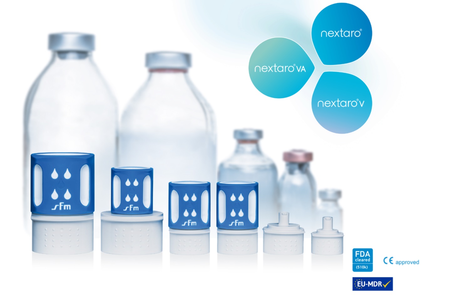 nextaro Transfer Device System | sfm medical devices GmbH | CPHI Online