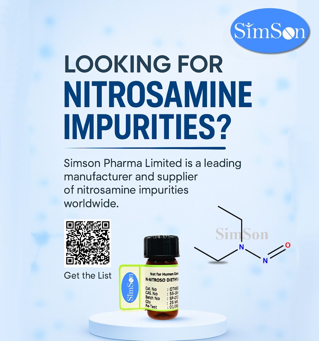 Nitrosamine Impurities | Simson Pharma Limited | CPHI Online