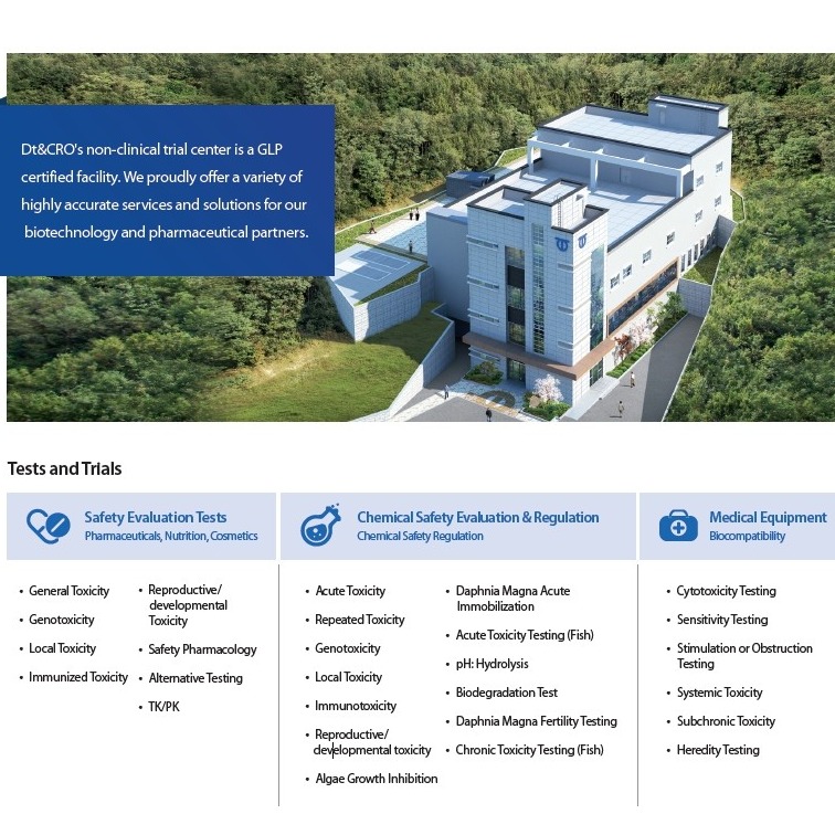Non-Clinical Study | Dt&C Bio Group | CPHI Online