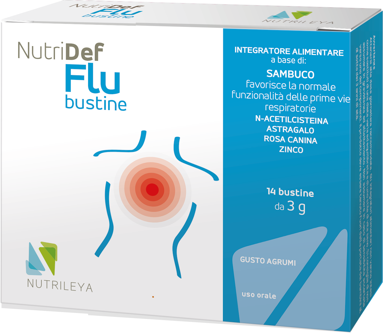 Nutridef Flu Bustine | Nutrileya Srl | CPHI Online