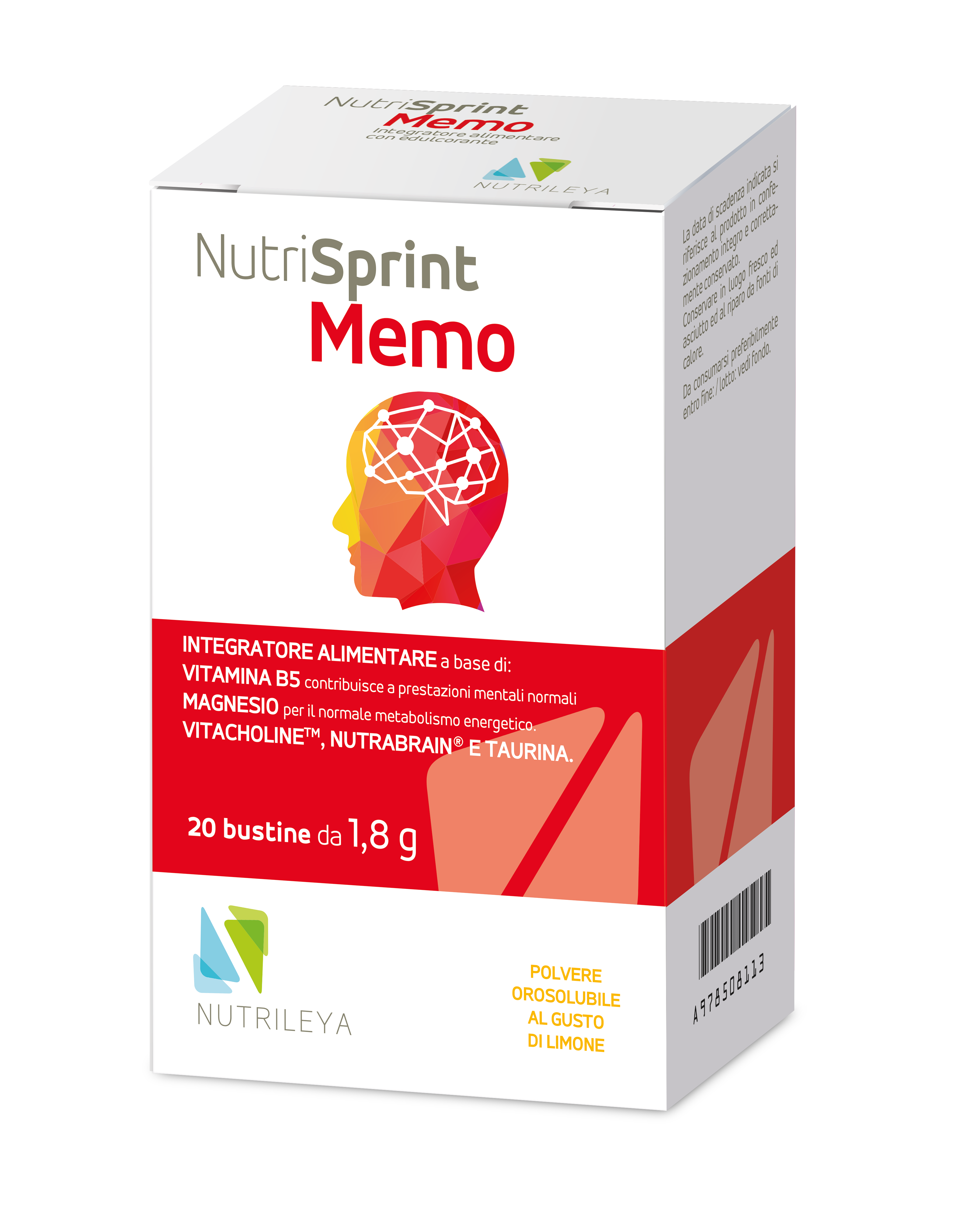 Nutrisprint Memo | Nutrileya Srl | CPHI Online