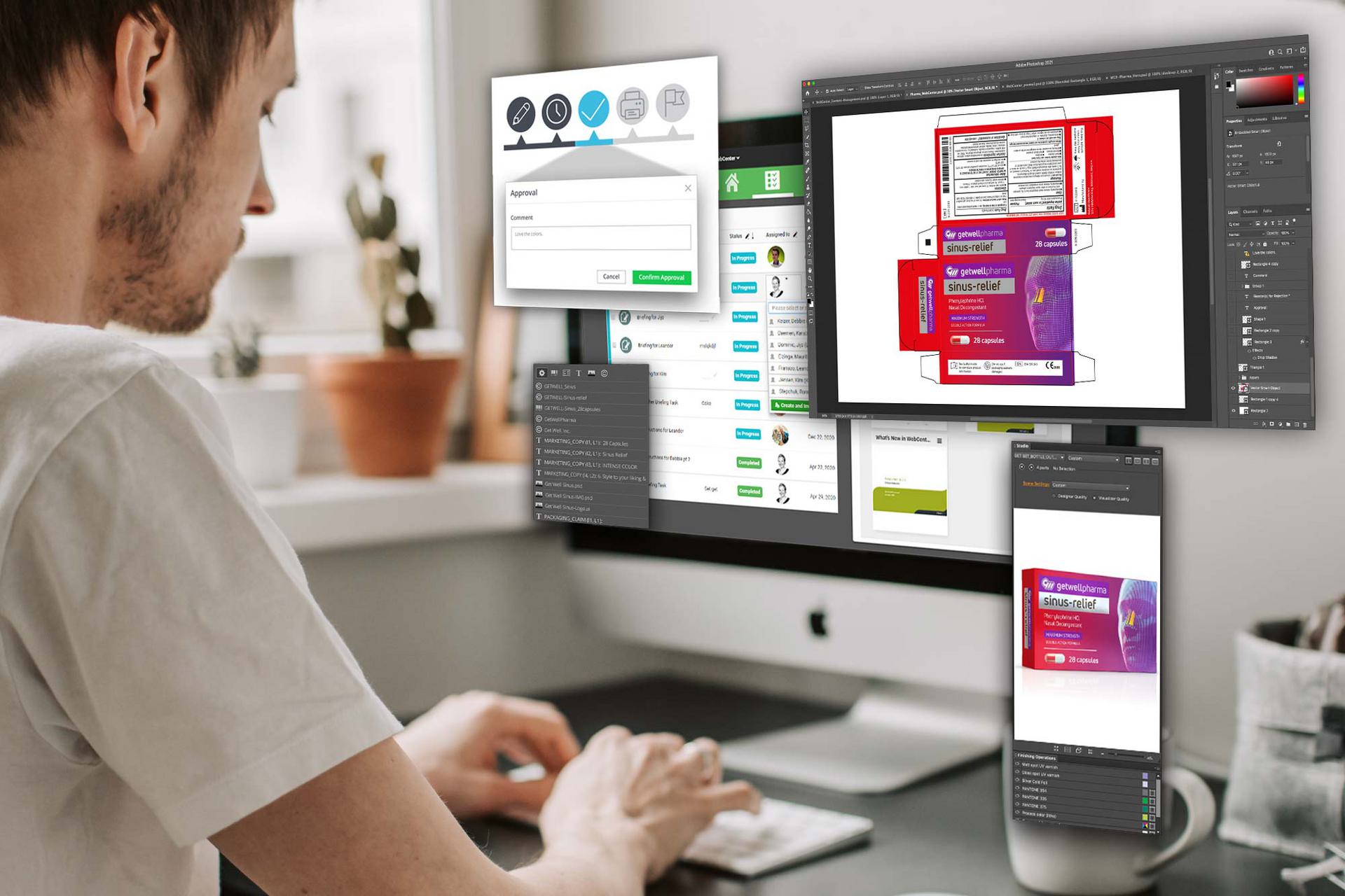 Packaging Artwork Workflow Solution - WebCenter | Esko | CPHI Online