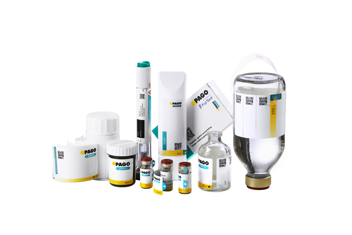 PAGO machine labelled product samples | Pago | CPHI Online