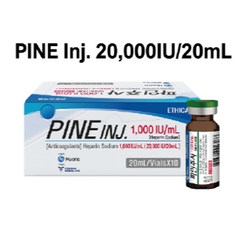 Pine Inj. (Heparin Sodium) - Antiagulant | Huons | CPHI Online