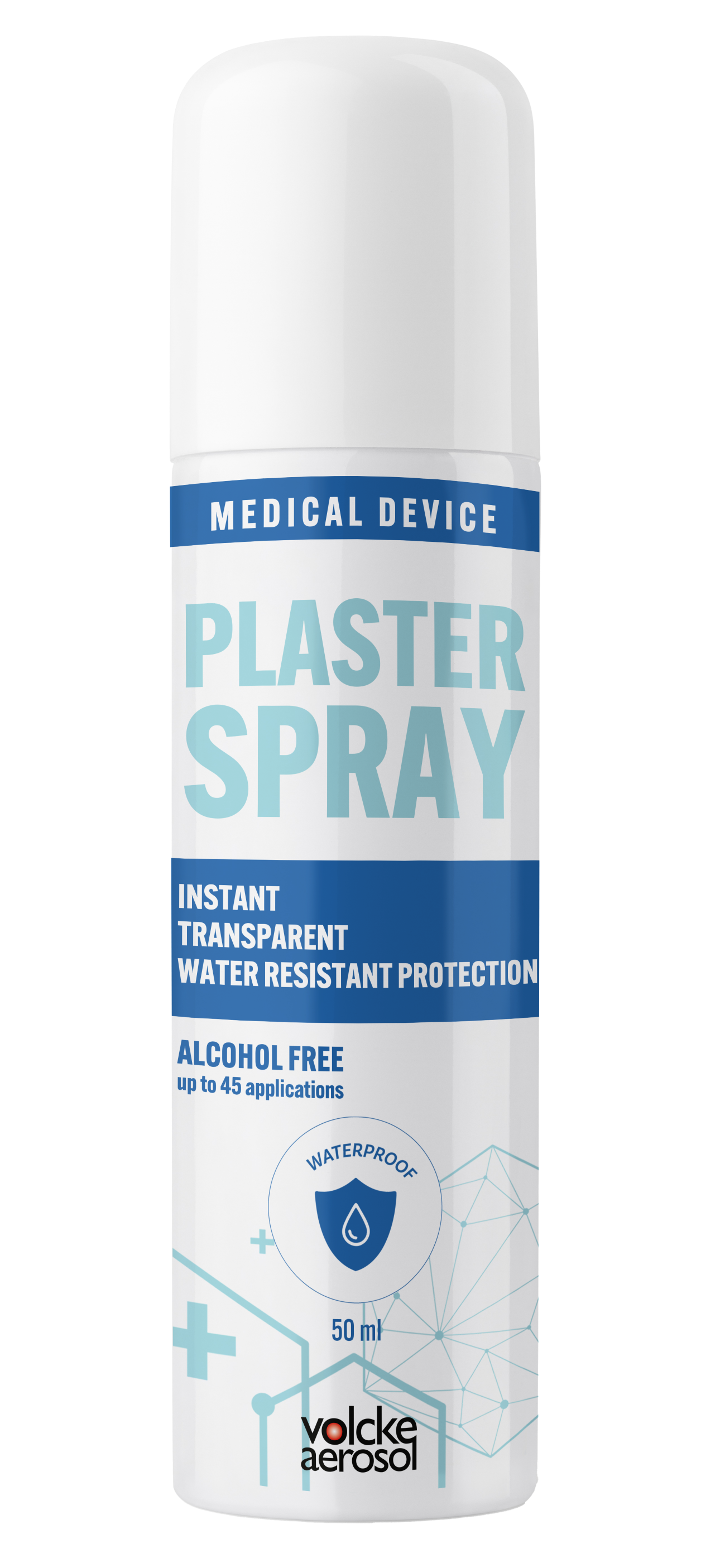 Plaster Spray CE | Volcke Aerosol Italy | CPHI Online