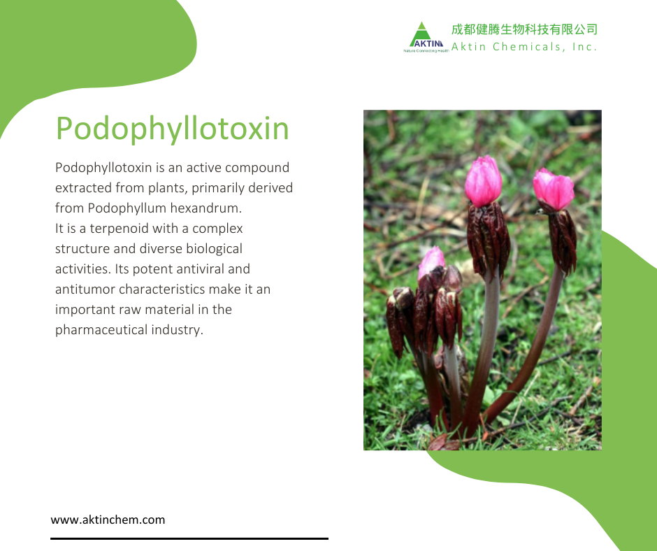 Podophyllotoxin | Aktin Chemicals, Inc | CPHI Online