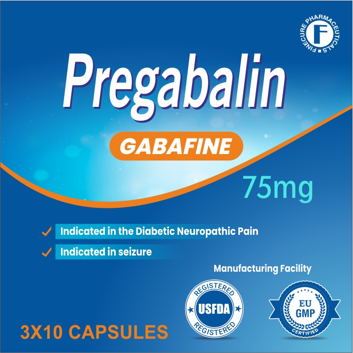 Pregabalin Capsules - Gabafine | Finecure Pharmaceuticals Ltd | CPHI Online