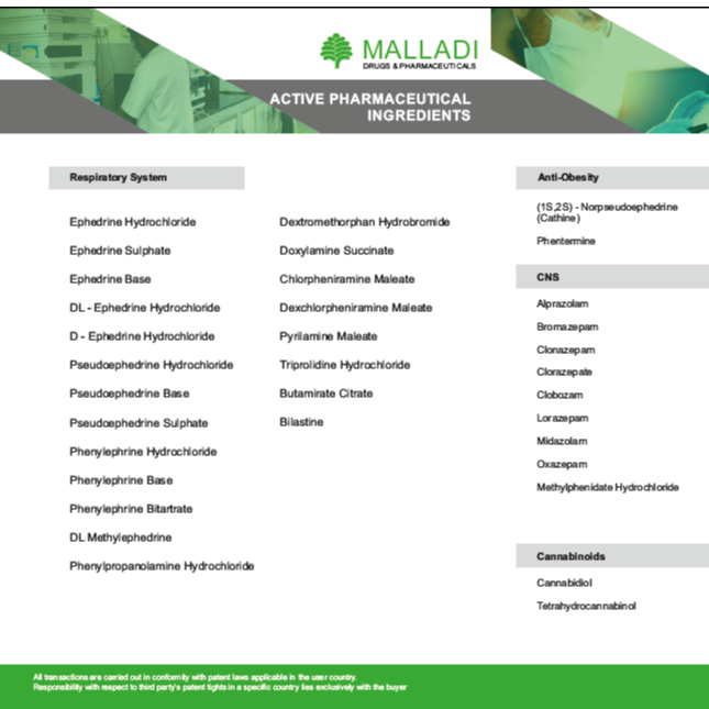 About Malladi Drugs and Pharmaceuticals Ltd. | CPHI Online