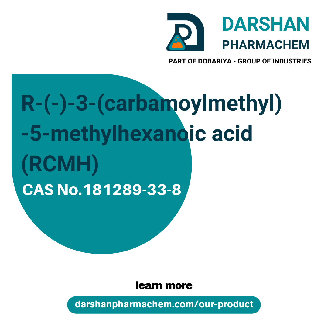 R-(-)-3-(carbamoylmethyl)-5-methylhexanoic acid (RCMH) | CPHI Online