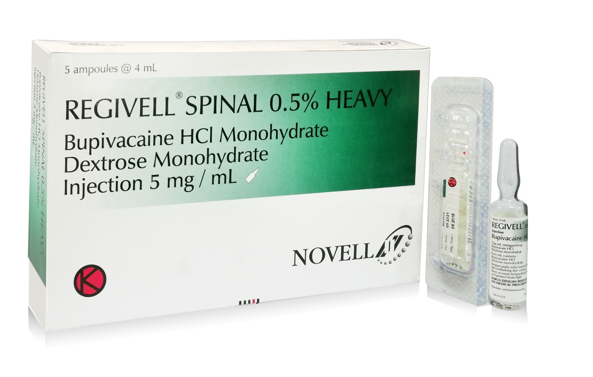 Regivell Spinal (Bupivacaine Heavy) 0.5% Heavy Solution for Injection ...