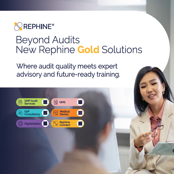 Rephine Gold Solutions - New for 2026 | Rephine Barcelona SLU | CPHI Online