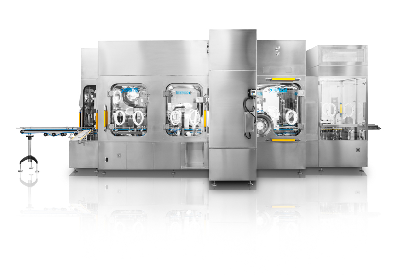 Robotic nest filling machine under Isolator | Steriline srl | CPHI Online